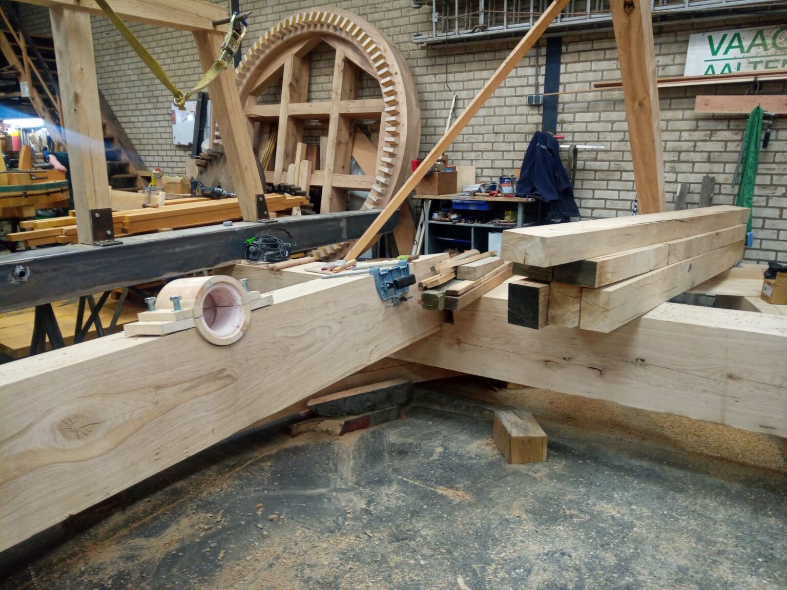 Reconstructie van de Greiffenberger Mühle - Vaags & Groot Wesseldijk BV